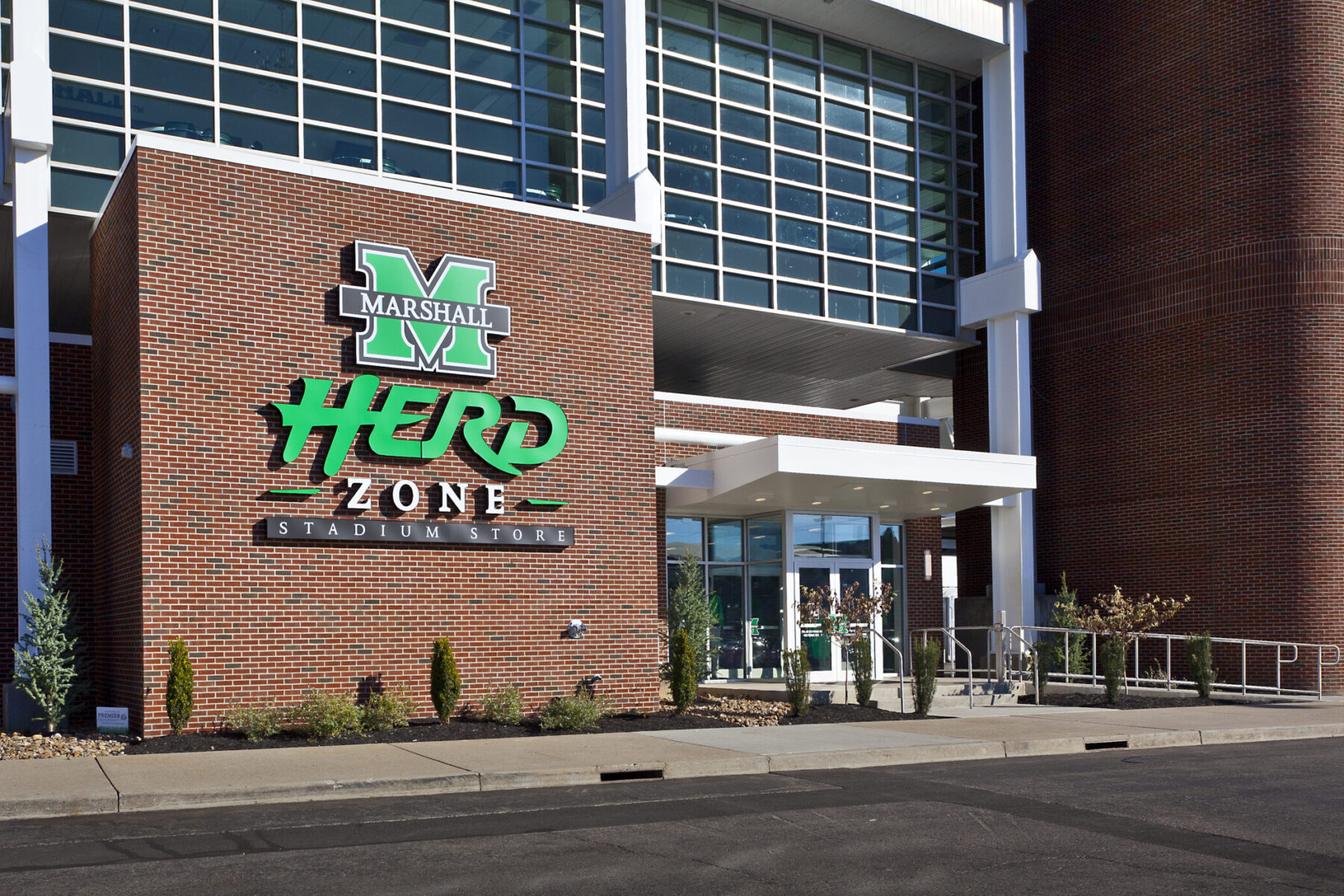 Edward Tucker Architects | Marshall Herdzone Stadium Store - Edward ...